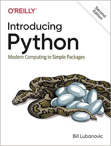 **BestSeller** Pdf Introducing Python: Modern Computing in Simple ...