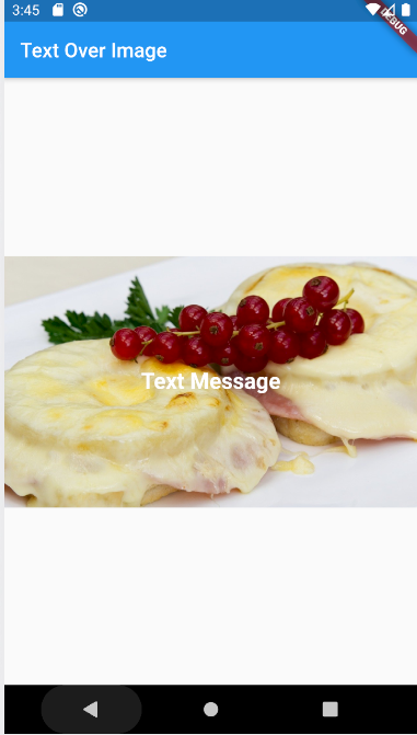 Flutter Text Over Image This Is Very Often Used In Every By Jitesh Mohite Flutterworld