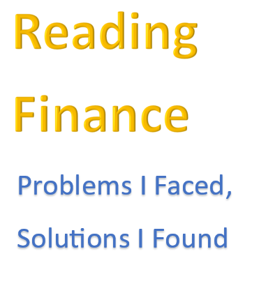 How To Read Finance-Problems I Faced, Solutions I Found | by Siddhi ...