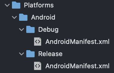 Multi-Platform Configuration: Multiple Info.plist and manifest.xml Files in .NET MAUI | by ...