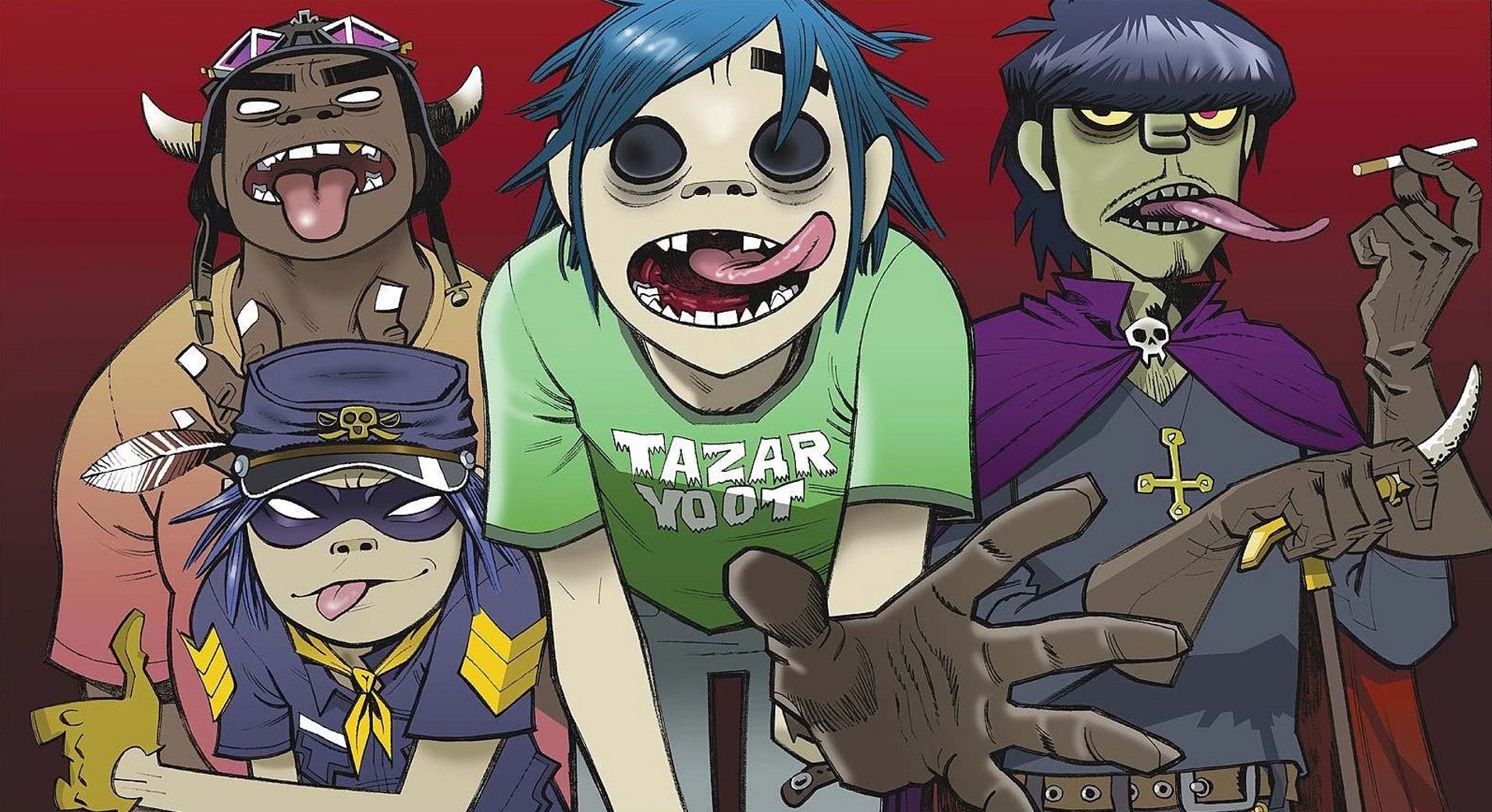 Gorillaz Real People Band