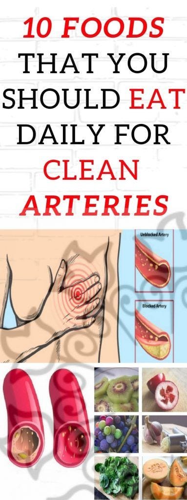 10 Foods That You Should Eat Daily For Clean Arteries - Cintia Mire ...
