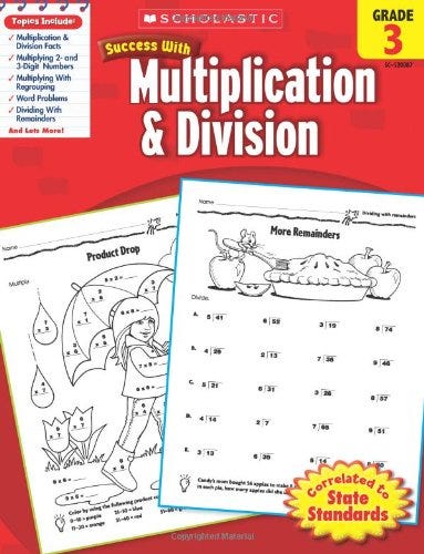 [EBOOK] Scholastic Success with Multiplication & Division, Grade 3 ...