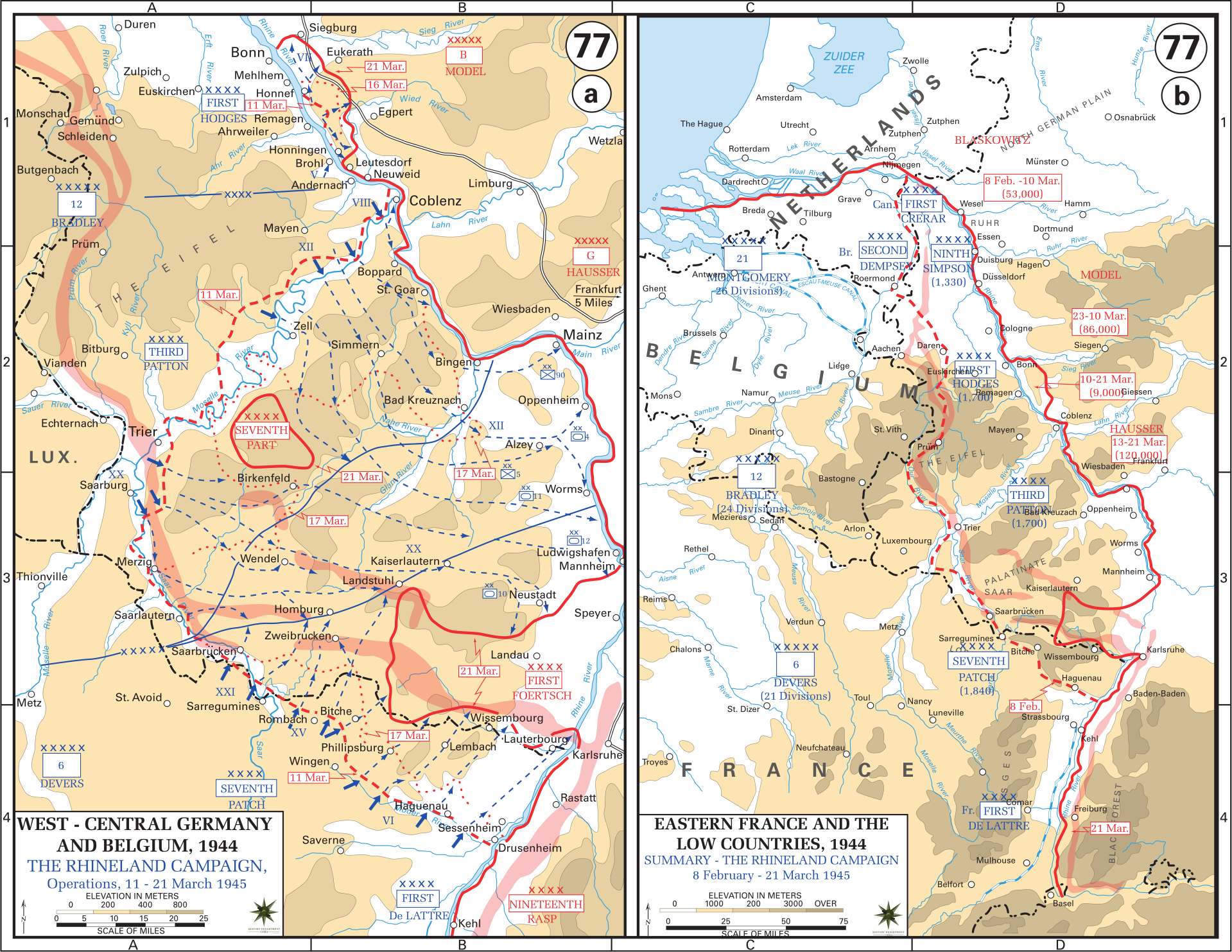 World War 2 Battles Map Europe