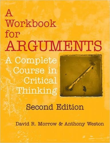 READ/DOWNLOAD!& A Workbook for Arguments, Second Edition: A Complete ...