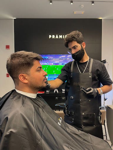 Best Barber Shop in Dubai - Pramie Gents Salon - Medium