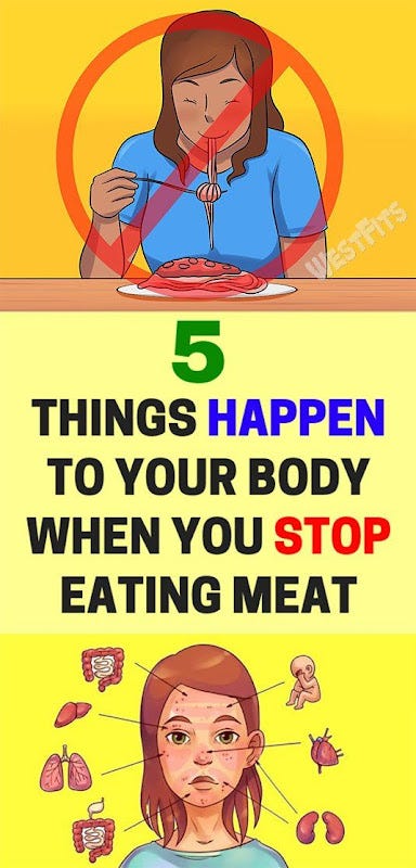 These Things Happen To Your Body When You Stop Eating Meat ...