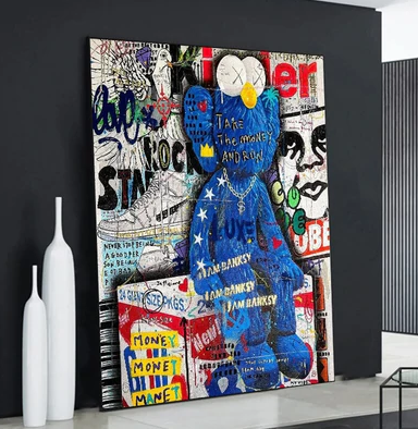 Graffiti Wall Art, Prints and Paintings — Mister Canvas - MisterCanvas ...