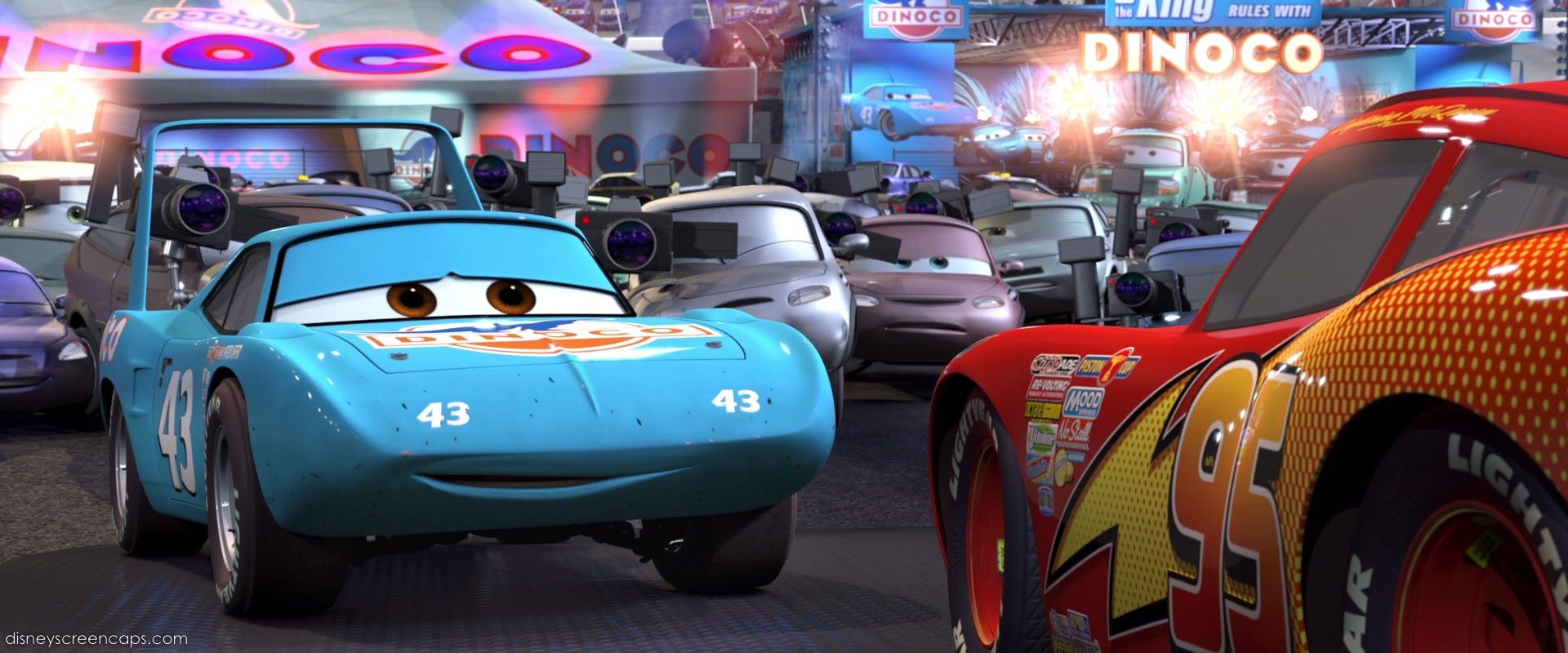 Cars 2006 Dinoco 400