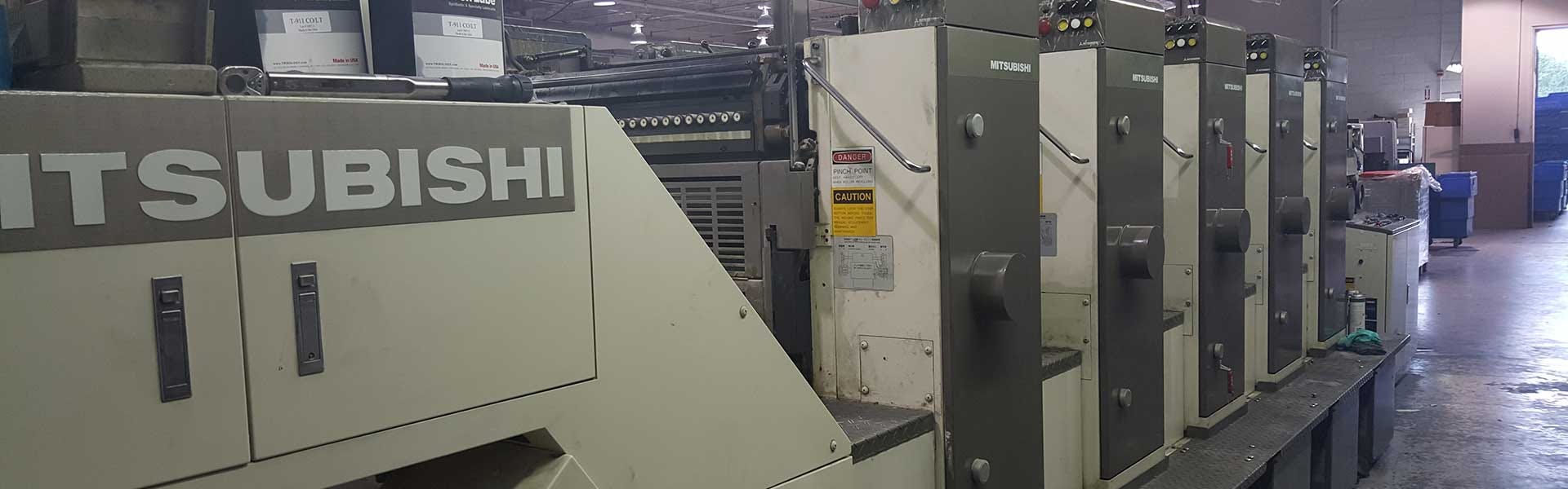 Offset press store