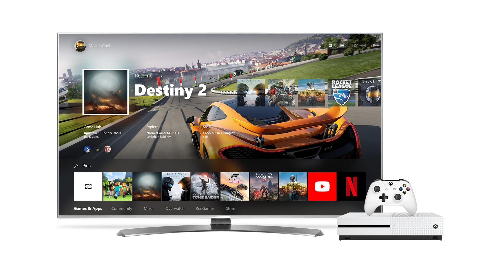Xbox One Dashboard Concept
