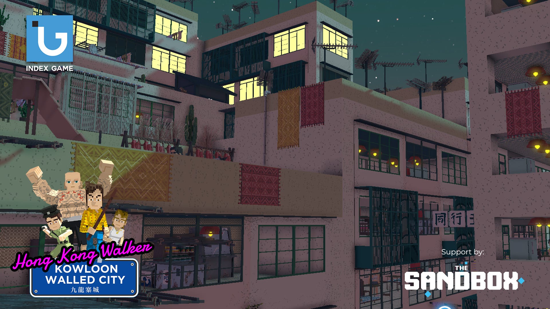 Kowloon Walled City Game Background Kowloon Walled City | Urbain, Trop