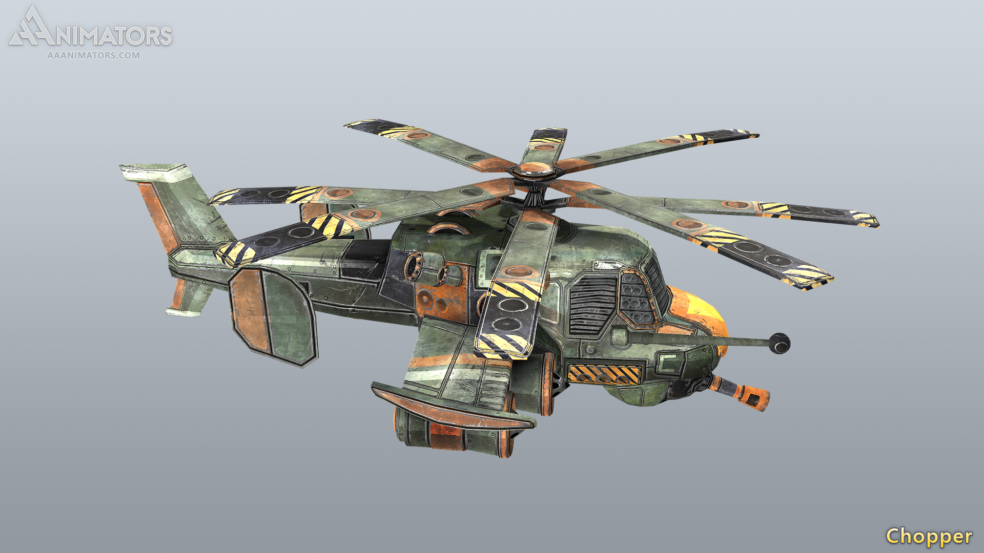 Military Chopper Helicopter