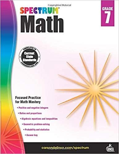 READ/DOWNLOAD#& Spectrum | Math Workbook | 7th Gra | by READ/DOWNLOAD ...