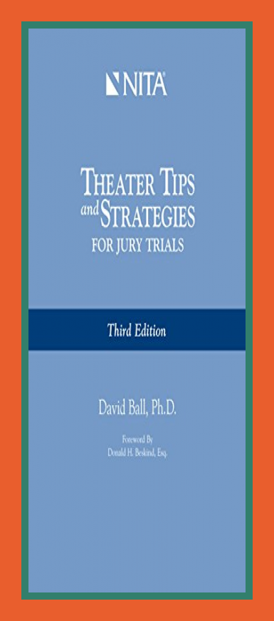 (David Ball) Theater Tips and Strategies for Jury Trials PDF Ebook | by ...