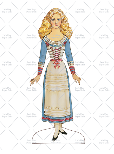 Exploring The Best Paper Options For Cinderella Paper Doll By Lets Play Paper Dolls Medium