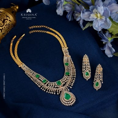 Unveiling Timeless Elegance: Krishna Jewellers’ Diamond Bridal Sets | by Krishna Baby | Jan ...
