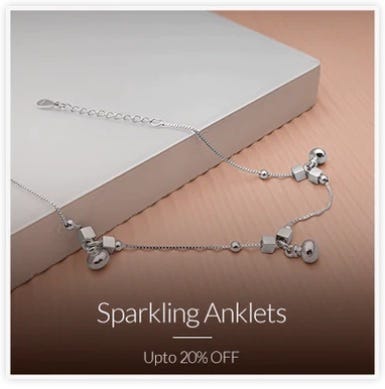 Silver Anklets: A Stylish Twist to Your Footwear | by Fira | Medium