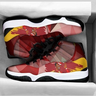 Kappa Alpha Psi High Top Basketball Shoes J 11 — Fraternity Kappa Alpha ...
