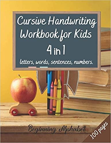 Download In &PDF Cursive Handwriting Workbook for Kids Beginning ...