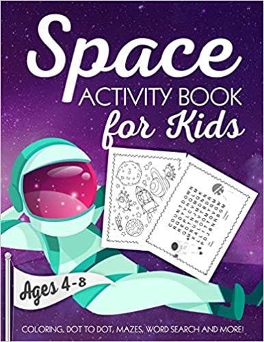 ~>Free Download Space Activity Book for Kids Ages 4–8: A Fun Kid ...