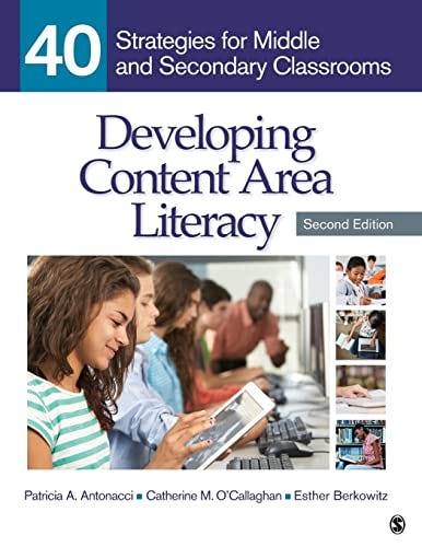 Read pdf Developing Content Area Literacy: 40 Strategies for Middle and ...