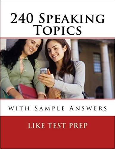 ~Read !Book 240 Speaking Topics: with Sample Answe | by ~Read !Book 240 ...