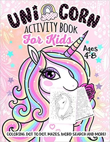 READ/DOWNLOAD@ Unicorn Activity Book for Kids Ages | by READ/DOWNLOAD ...