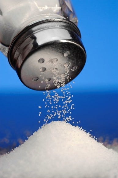 Please Pass the Salt. February 5, 2023 | by Kurt Jacobson | Medium