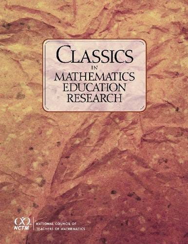 [DOWNLOAD] Classics In Mathematics Education Research | by Tianakaelyn ...