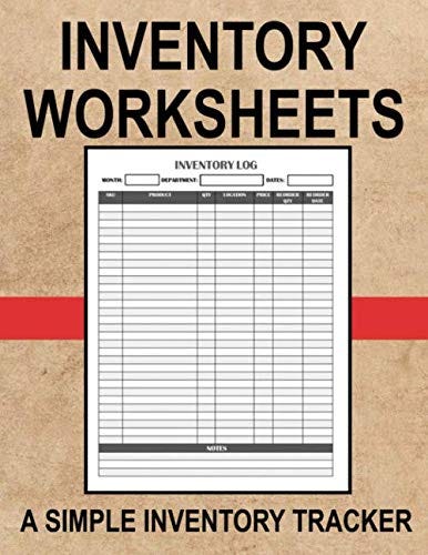 [EBOOK]-Inventory Worksheets: 8.5' x 11' Simple Inventory Tracker for ...