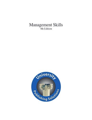 Transformative Reading How Management Skills 4th Edition Management