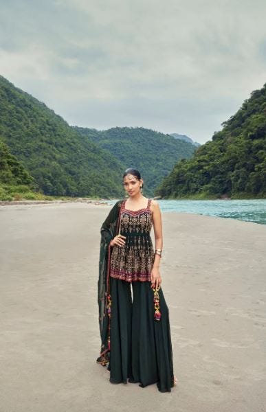 Buy Designer Fusion Wear For Women Online | Pratap Sons - Pratap Sons ...