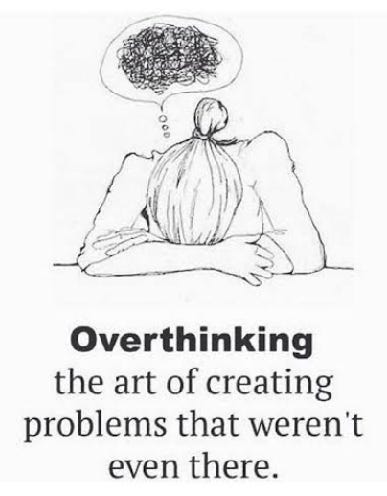 Inside the Mind of An Overthinker. | by Jemima Is My First Name. | Medium
