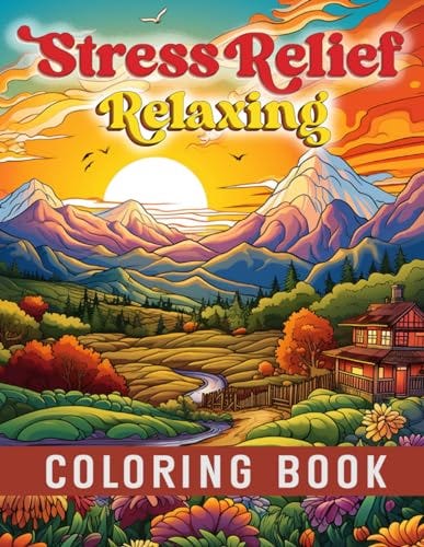 Read Ebook Stress Relief Relaxing Coloring Book: Adult Coloring Book ...