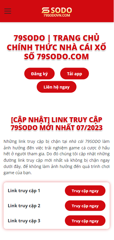 79SODO. 79SODO là nhà cái lô đề trực tuyến hàng… | by 79SODO | Aug, 2023 | Medium