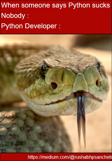 5 Reasons why Python sucks??. Don’t get me wrong here, today Python ...
