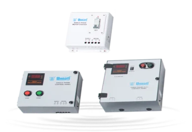 Single and Three-Phase Control Panels from Unnati Pumps - Unnati Pumps ...