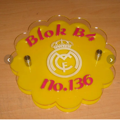 KREATIF!, WA. 082–313–666–466, Sign label Board Akrilik BANJARNEGARA ...