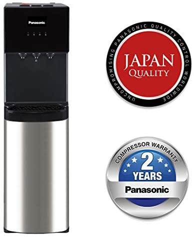 Panasonic Bottom Loading Water Dispenser, SDM-WD3438BG Black/ Stainless ...