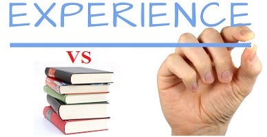 Are books more important than experience? | by Oumaima Elbakkali | Medium