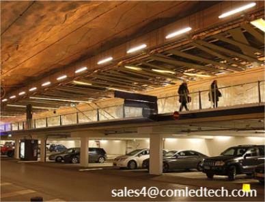 How should parking lot sensor led linear fixtures be installed? - Icy ...