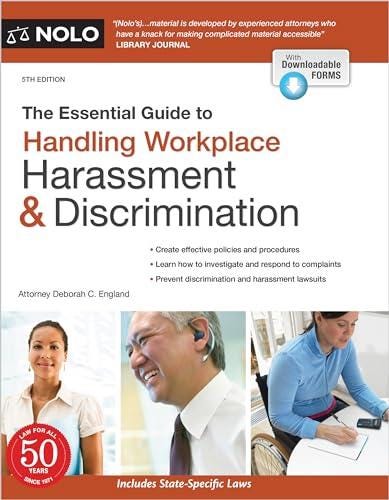PDF(readonline) Essential Guide to Handling Workplace Harassment ...
