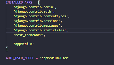 Criando API com Django Rest (Parte 2) | by Victor Amorim | Medium