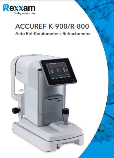 Auto Ref-Keratometer K-900 & Auto Refractometer R-800 ...