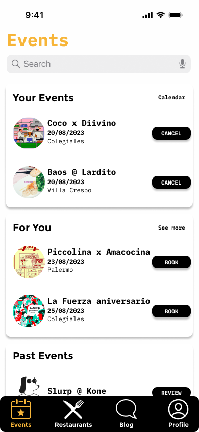 POPAPP: Your app for reserving tables at exclusive events and pop-up ...