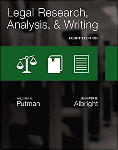 Legal Research, Analysis, and Writing (4th Edition) — eBook PDF | by ...