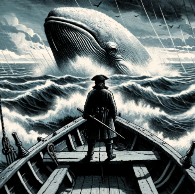 Moby-Dick by Herman Melville -Relentless Obsession and Epic Battles at ...
