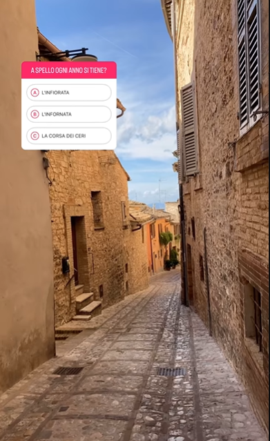 ANDREEA & LUCA on a trip to Umbria. This morning we take you to ...