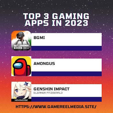 Top 3 Gaming Apps In 2023. However, please note that the landscape ...